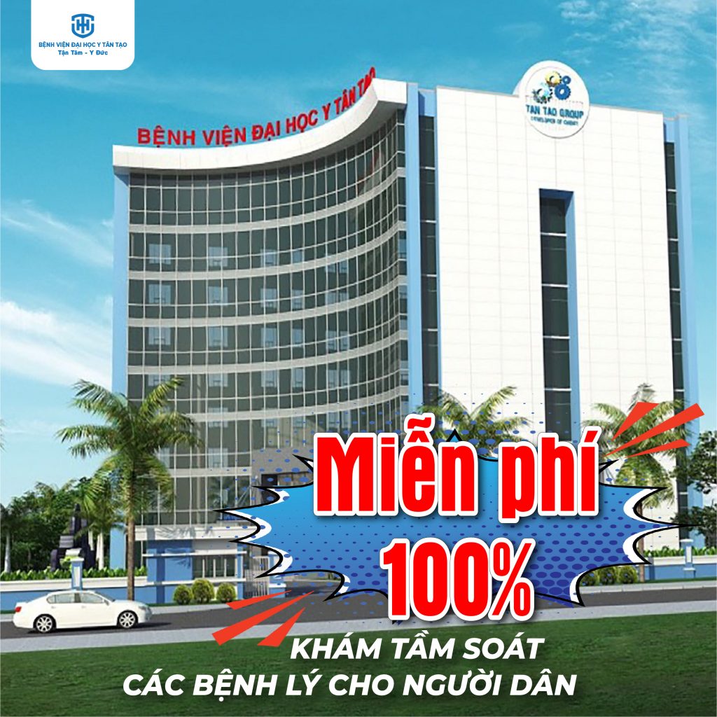 Chương trình khám miễn phí. - Bệnh viện Đại học Y Tân Tạo